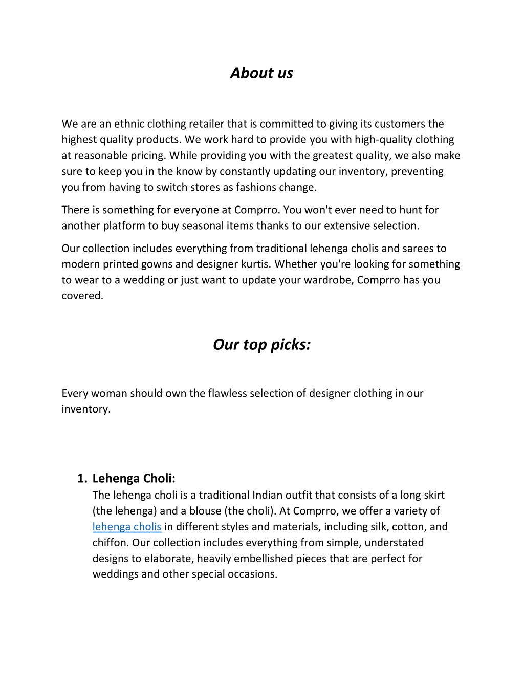 PPT - Your one stop shop for ethnic wear PowerPoint Presentation, free ...