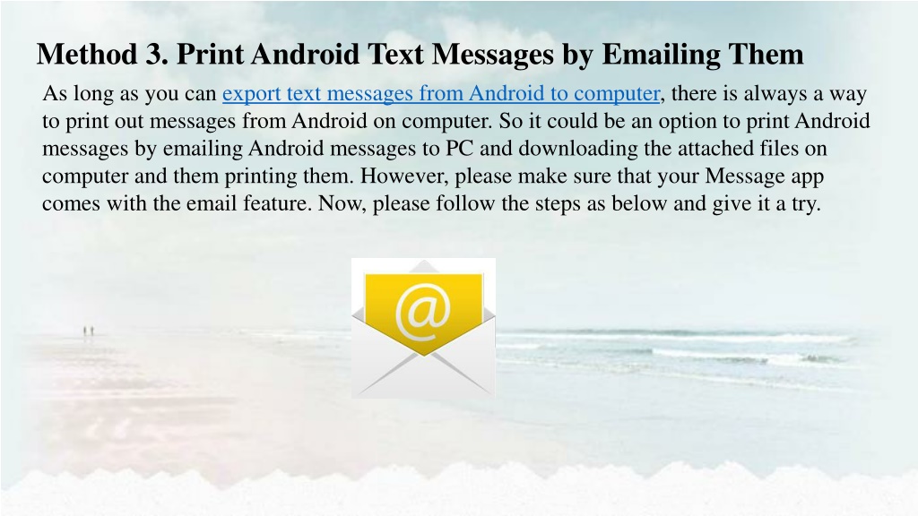 PPT How To Print Out Text Messages From Android Phone 4 Ways
