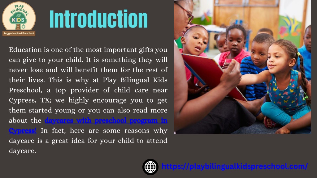 PPT - 5 Wonderful Reasons Why Daycare Is Great For Your Child ...