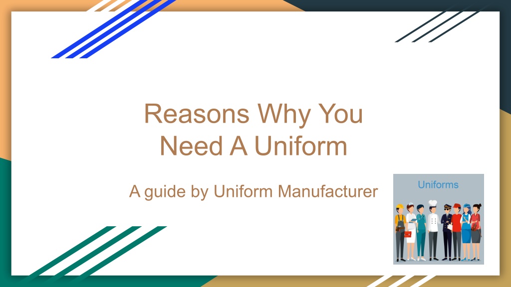 PPT - Uniform Manufacturer in India PowerPoint Presentation, free ...