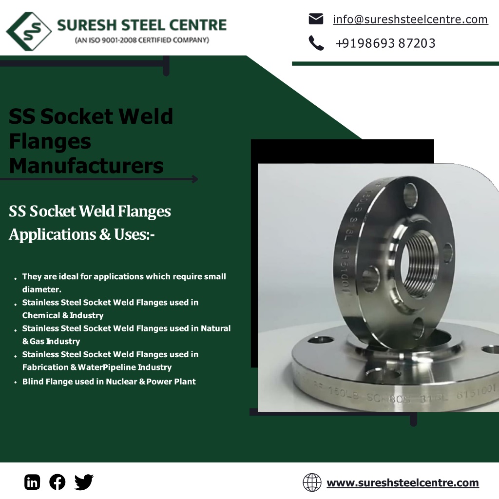 PPT - Stainless Steel Flanges | Stainless coil | Suresh Steel ...