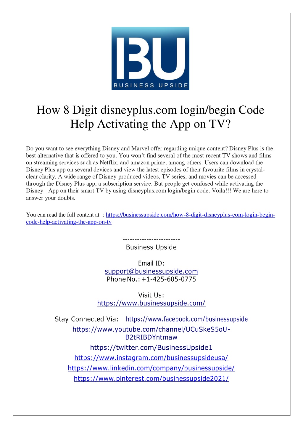 PPT - How 8 Digit disneyplus.com loginbegin Code Help Activating the ...