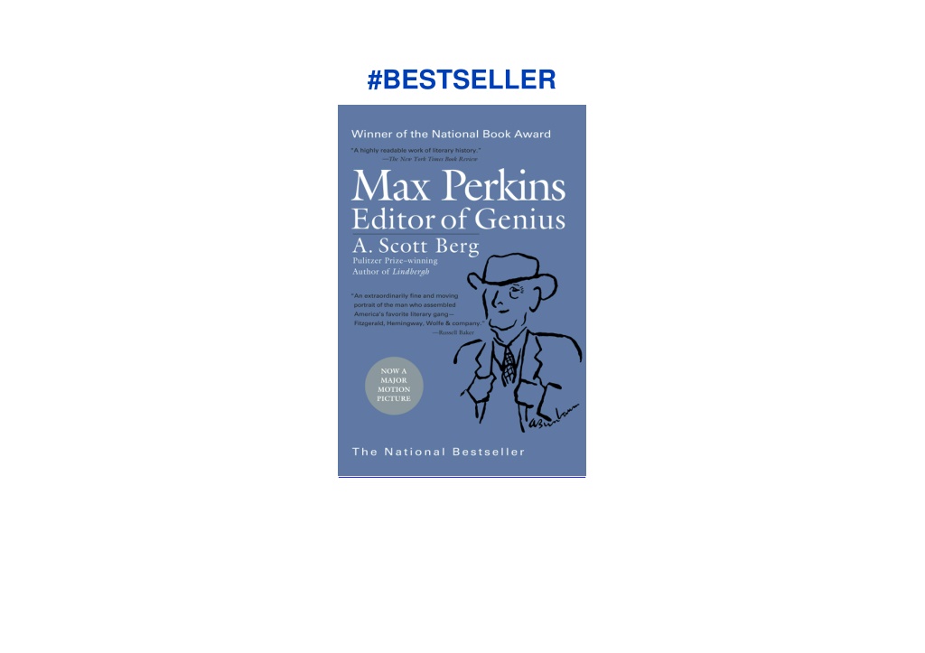PPT - [ebook] ‹download› Max Perkins: Editor of Genius PowerPoint ...