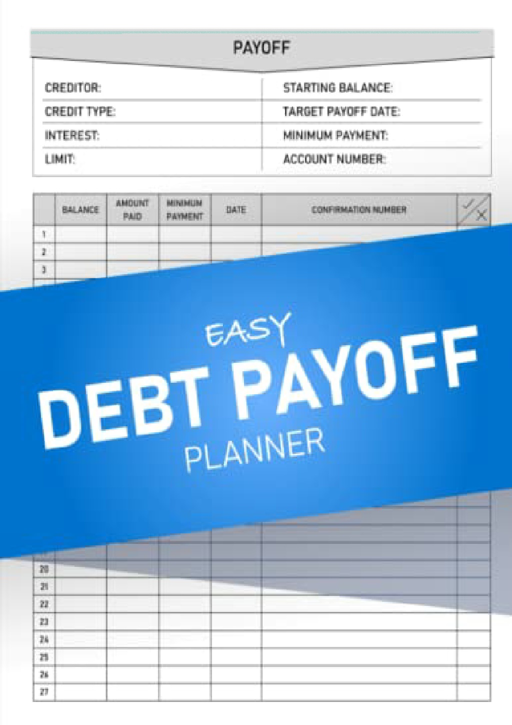 PPT - $PDF$/READ/DOWNLOAD Easy Debt Payoff Planner - a Simple way to ...