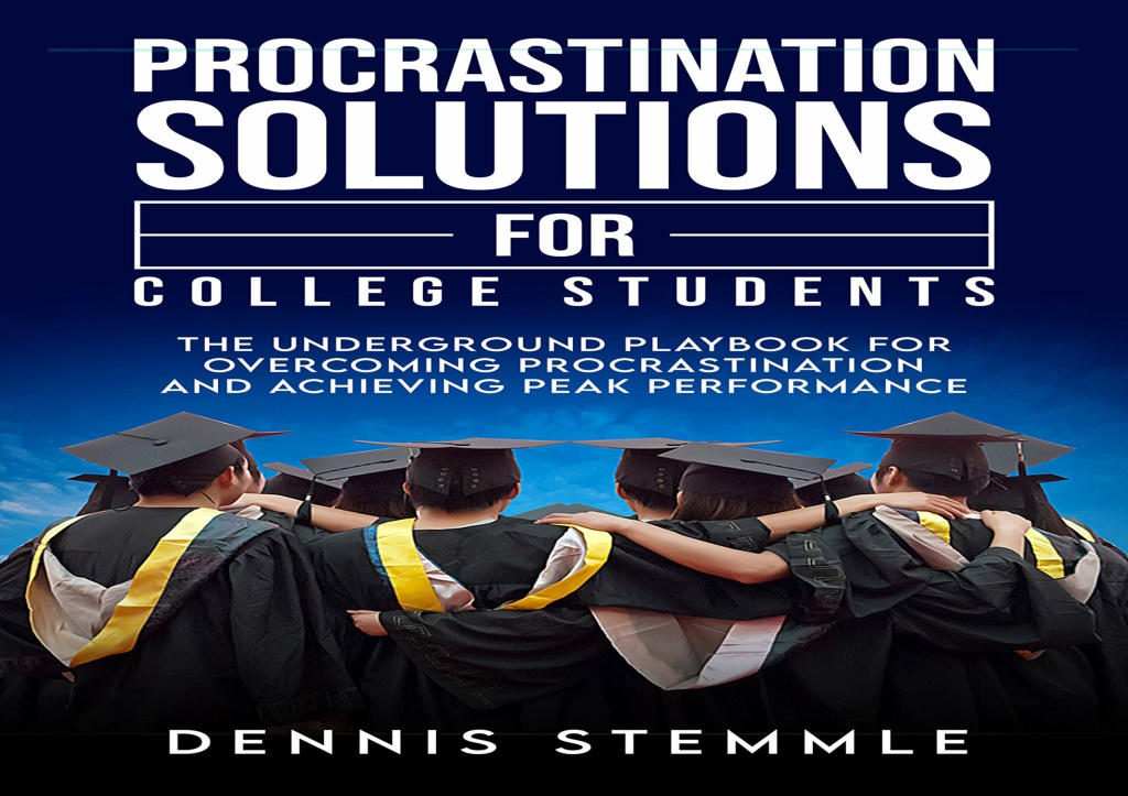 PPT - PDF Procrastination Solutions For College Students: The ...