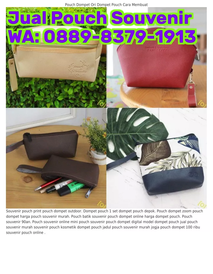 PPT - Ö88ᑫ-8Зᜪᑫ-lᑫlЗ (WA) Pouch Dompet Yaitu Pouch Dompet Lipat ...