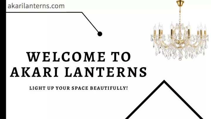 PPT - Hanging Pendant Lights - Akari Lanterns PowerPoint Presentation - ID:11997191