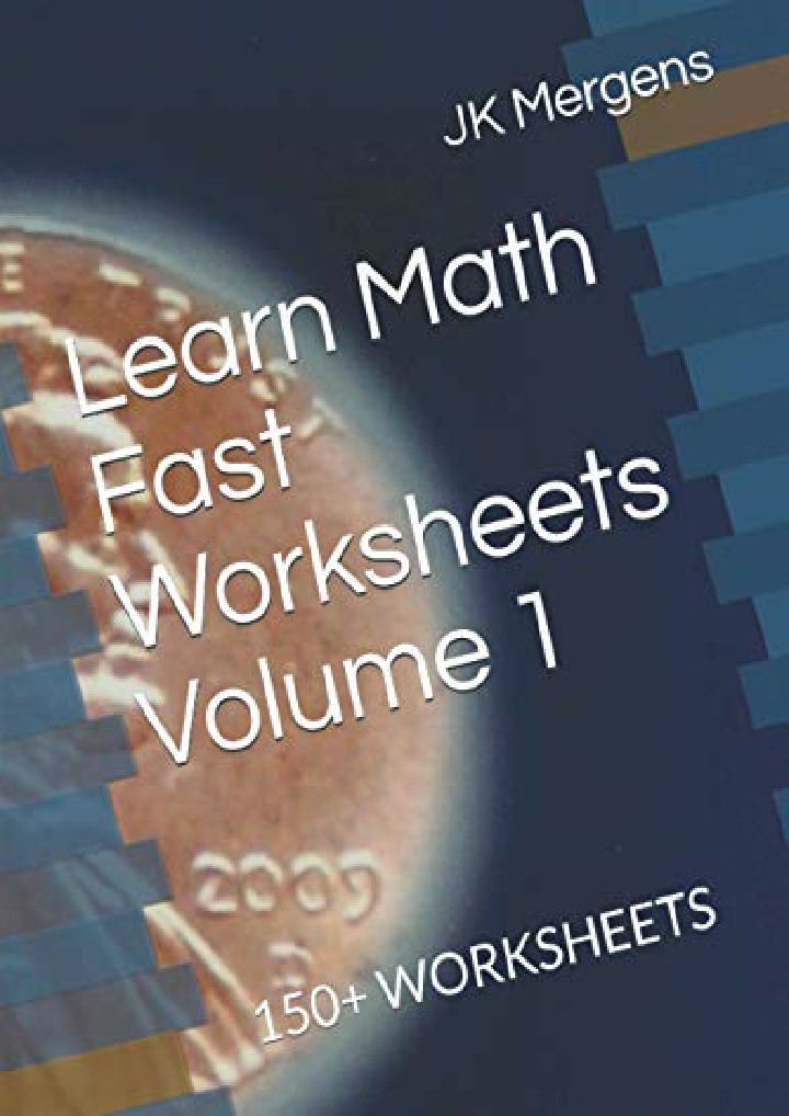 PPT - {PDF} DOWNLOAD Learn Math Fast Worksheets Volume 1: 150 ...