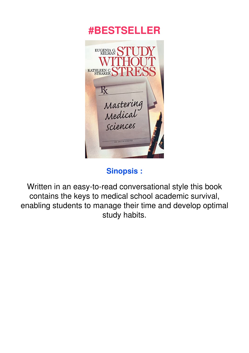PPT - get [pdf] Study Without Stress: Mastering Medical Sciences ...