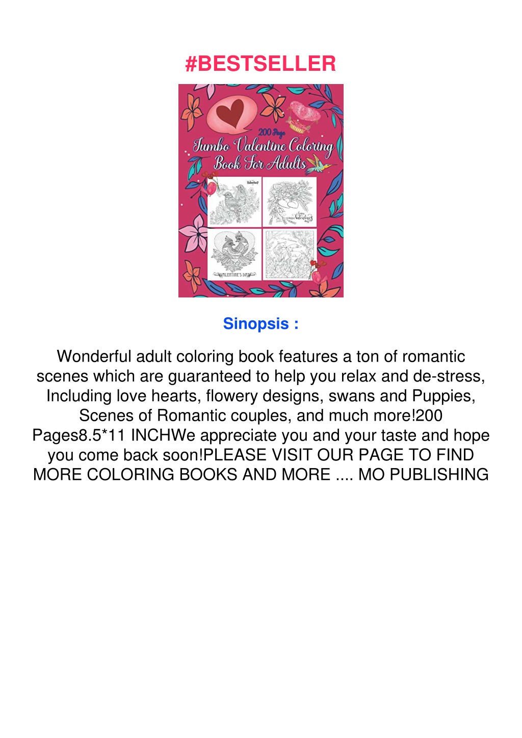 PPT - download Jumbo Valentine Coloring Book For Adults: Adult Jumbo ...