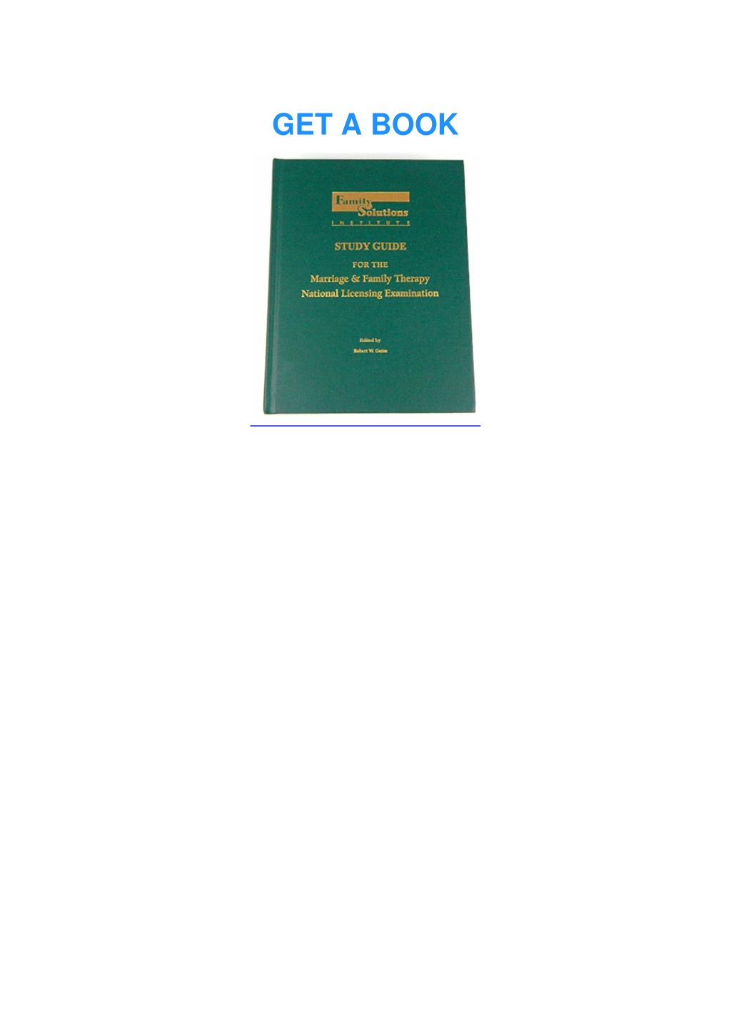 PPT - PDF/BOOK Marriage and Family National Licensing Examination ...