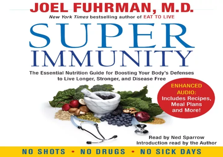 PPT - [epub] ‹download› Super Immunity: A Breakthrough Program to Boost the Body's Def ...