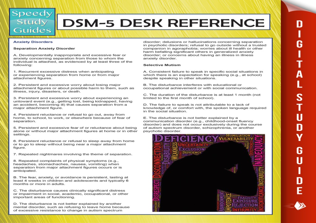 PPT - [epub] ‹download› DSM-5 Desk Reference (Speedy Study Guides ...
