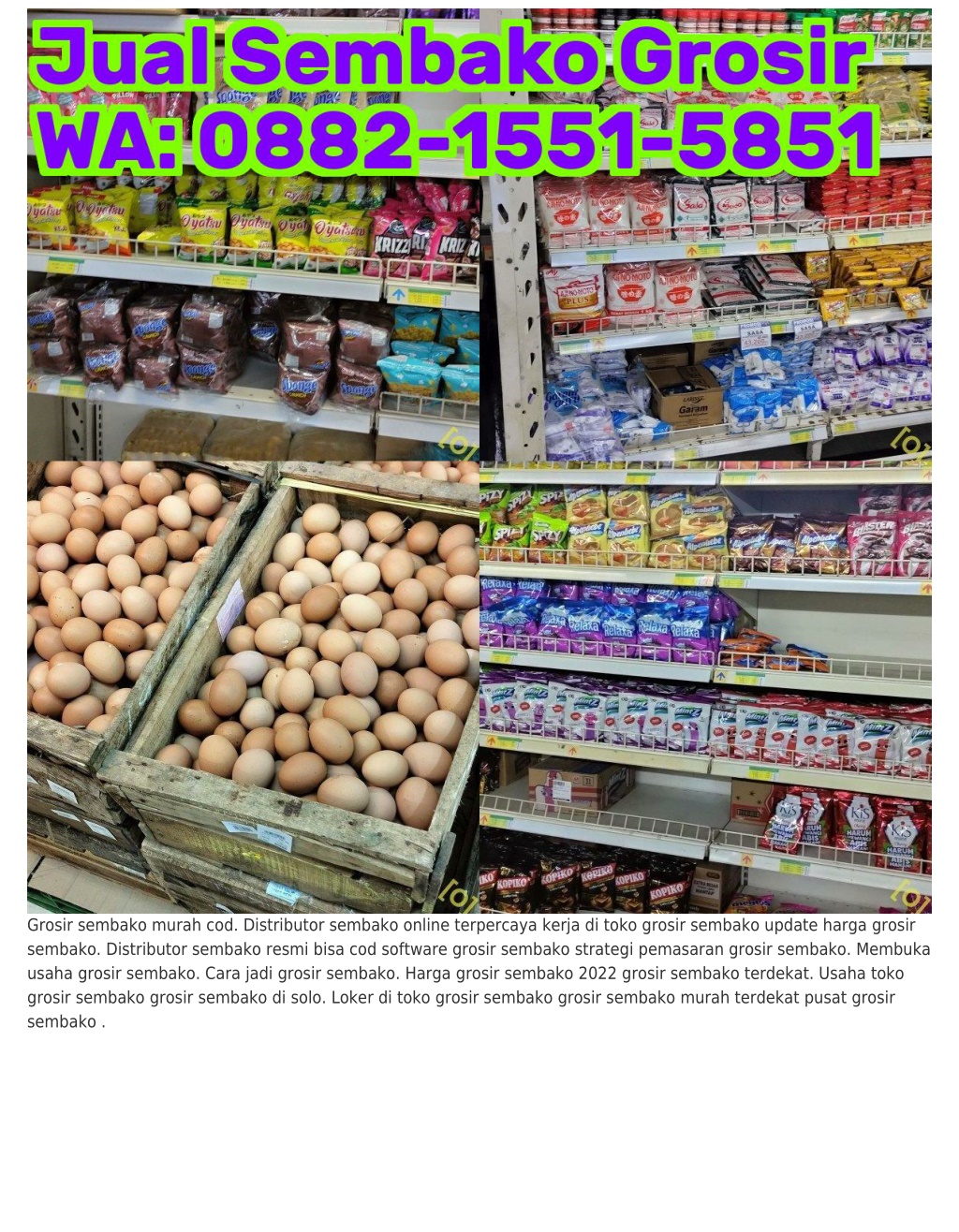 PPT - ౦882-I55I-585I (WA) Gudang Grosir Sembako Kerja Di Toko Grosir ...