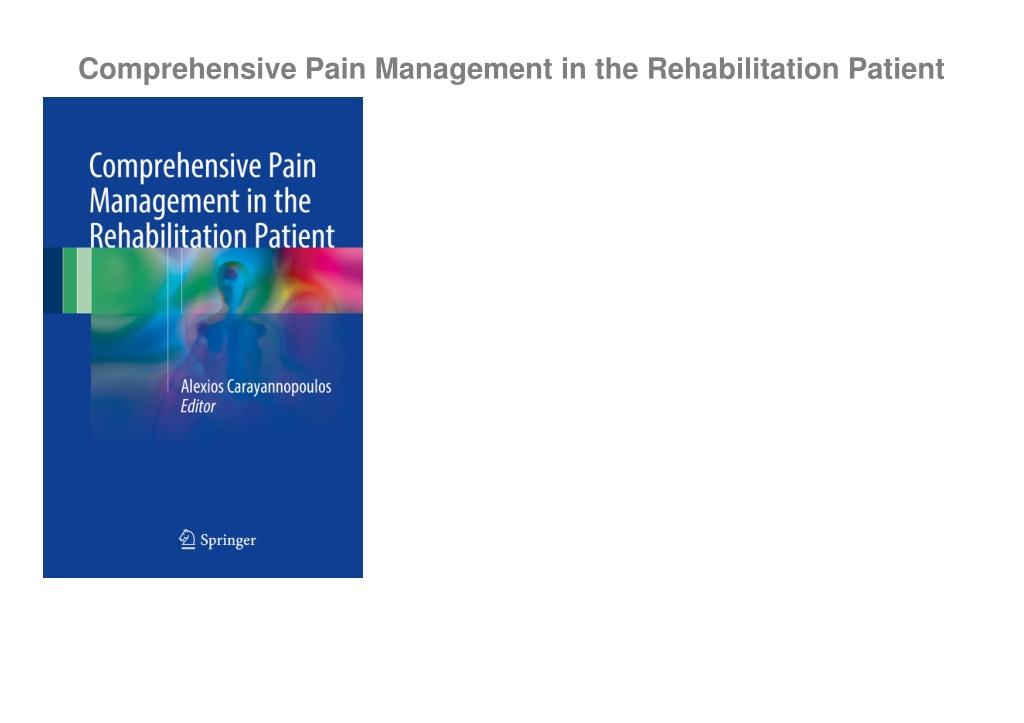 PPT - ‹download› free (pdf) Comprehensive Pain Management in the ...