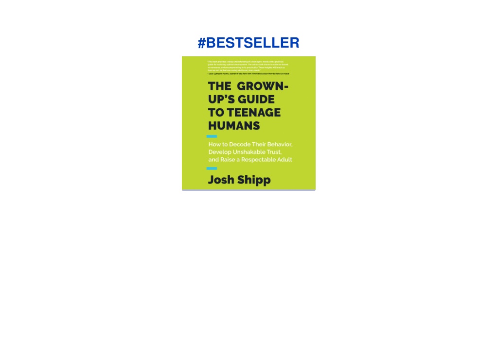 PPT - Download The Grown-Up's Guide to Teenage Humans: How to Decode ...