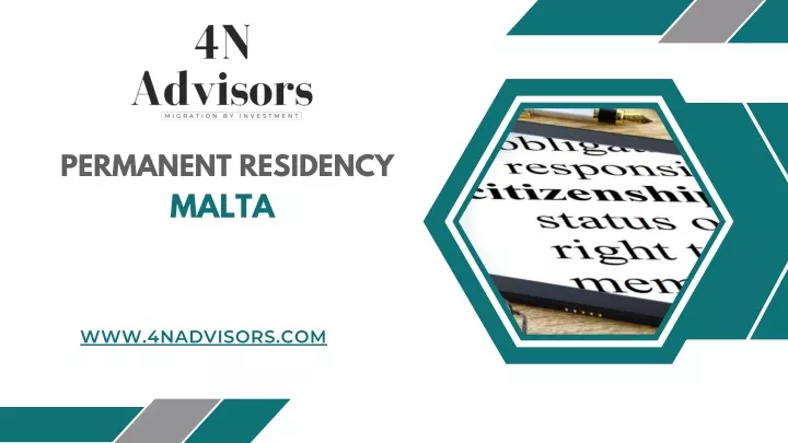 PPT - Permanent Residency in Malta PowerPoint Presentation, free ...