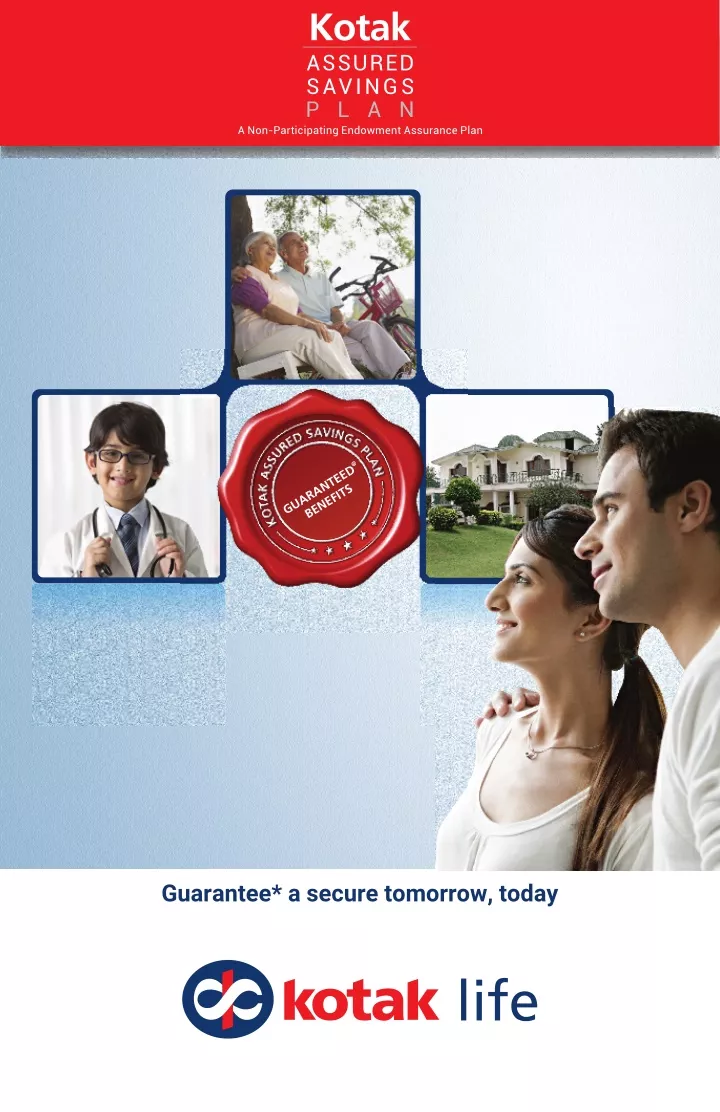 PPT - E-Brochure For Kotak Assured Savings Plan - Kotak Life PowerPoint ...