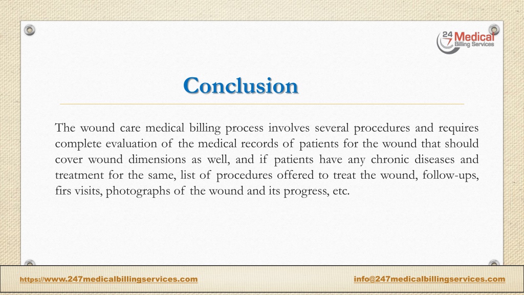 PPT - Billing Challenges For Wound Care Medical Billing Services ...