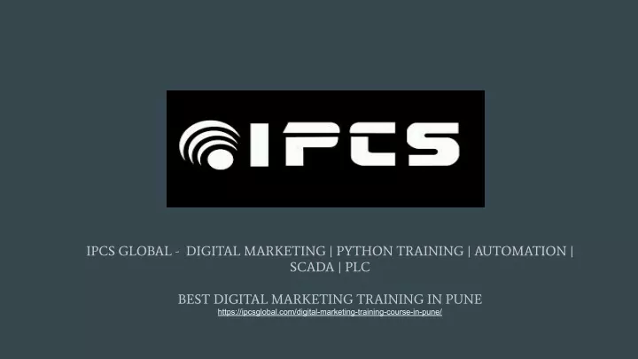 PPT - IPCS GLOBAL (1) PowerPoint Presentation, free download - ID:12004226