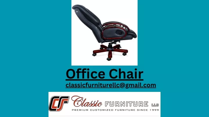 PPT - Office Chair PowerPoint Presentation, free download - ID:12005039