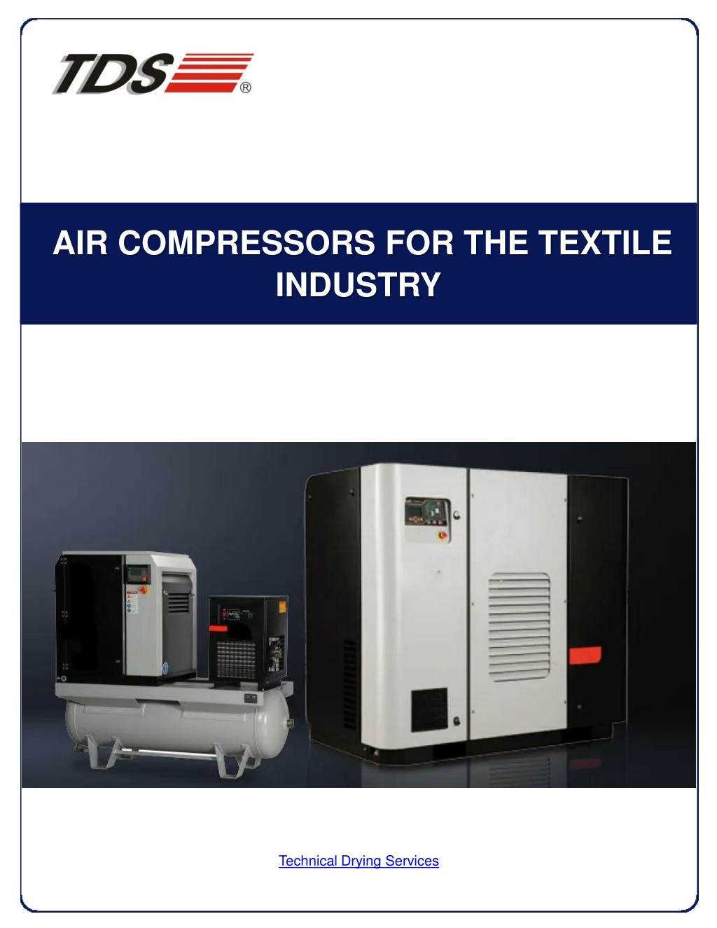 PPT - Air Compressors for the Textile Industry PowerPoint Presentation ...