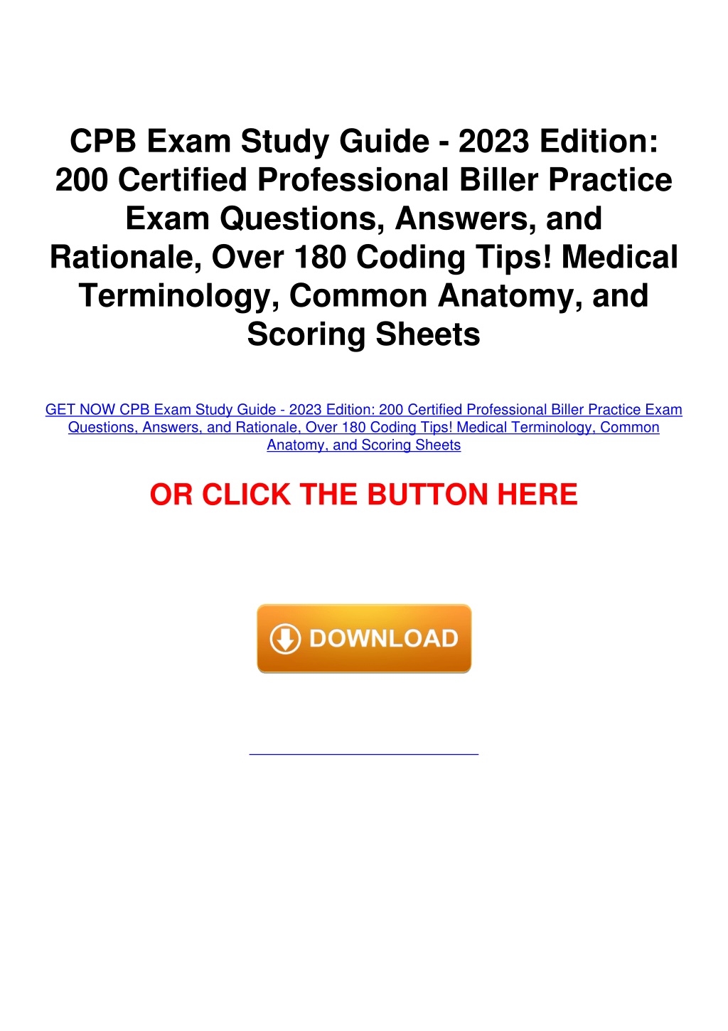 PPT - PDF/BOOK CPB Exam Study Guide - 2023 Edition: 200 Certified ...