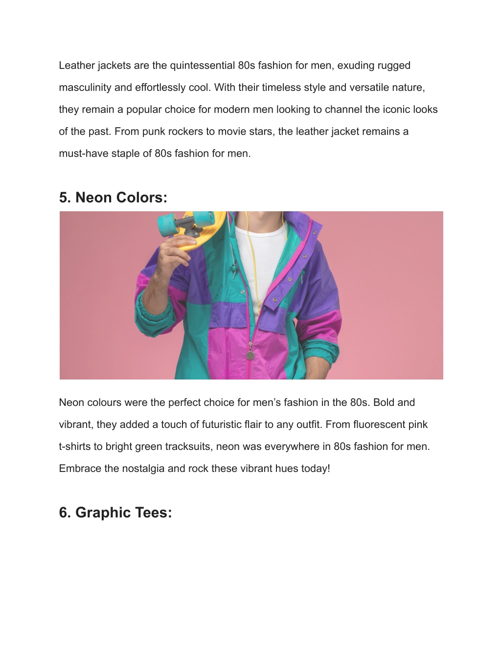 PPT - 10 Of The Best ’80s Fashion Trends Men Can Still Rock Today ...