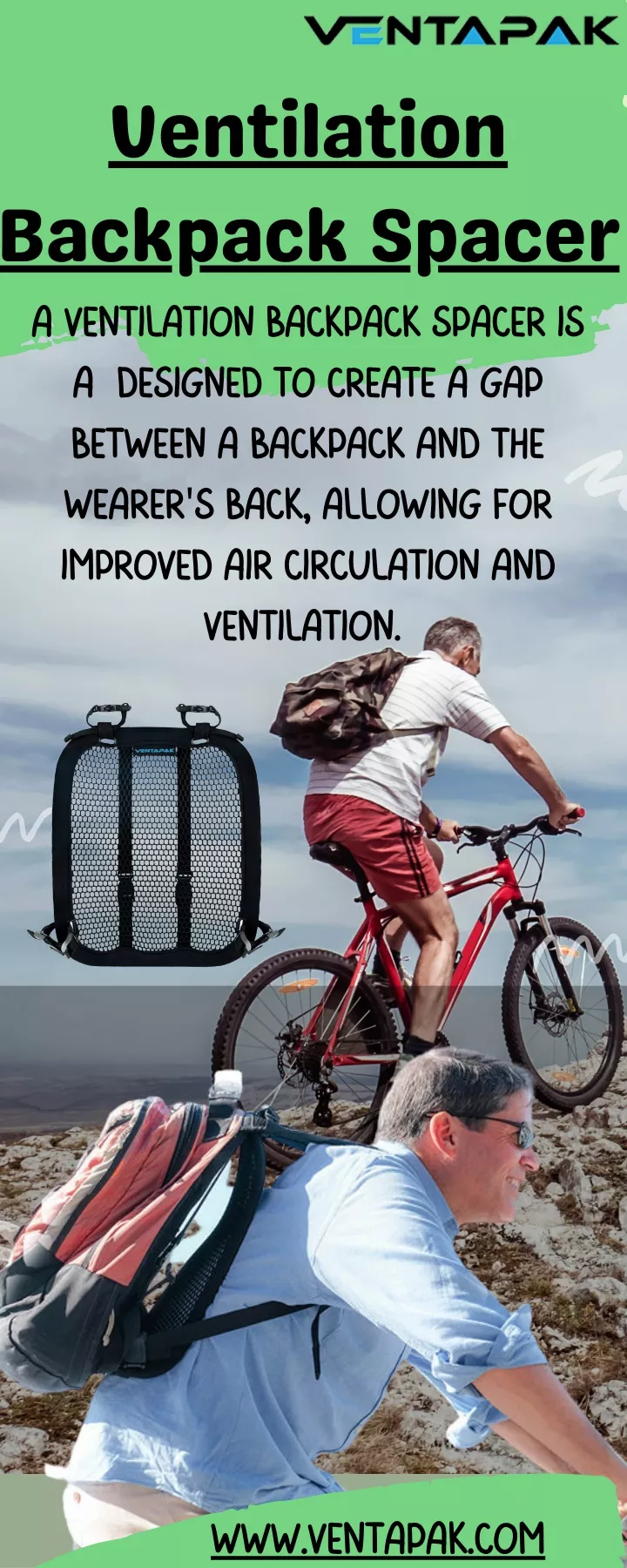 PPT - Get the best ventilation backpack spacer for cycling and riding ...