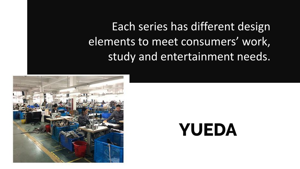 PPT - Gaming chair is one of main product of YUEDA PowerPoint ...