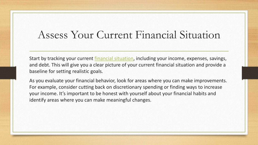PPT - How to Set Financial Goals PowerPoint Presentation, free download ...