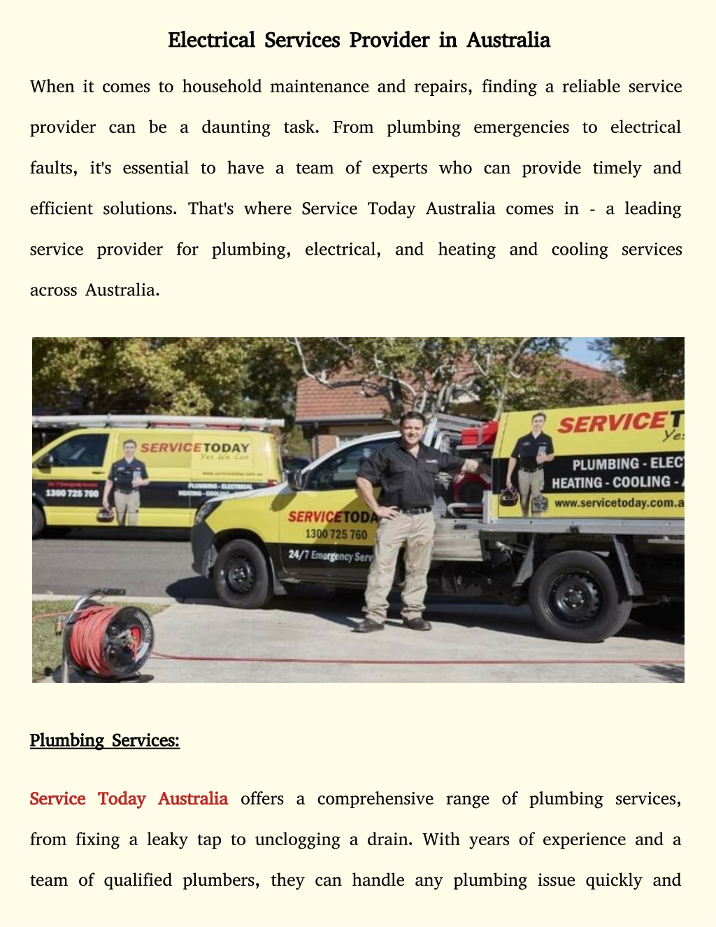 PPT - Electrical Services Provider in Australia for Residential and ...