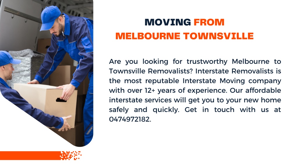 PPT - Removalists Melbourne to Townsville | Cheap Interstate Movers ...