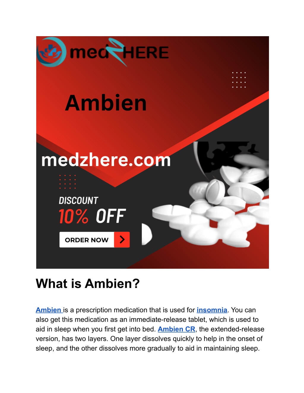 PPT - Buy Ambien online without prescription PowerPoint Presentation ...