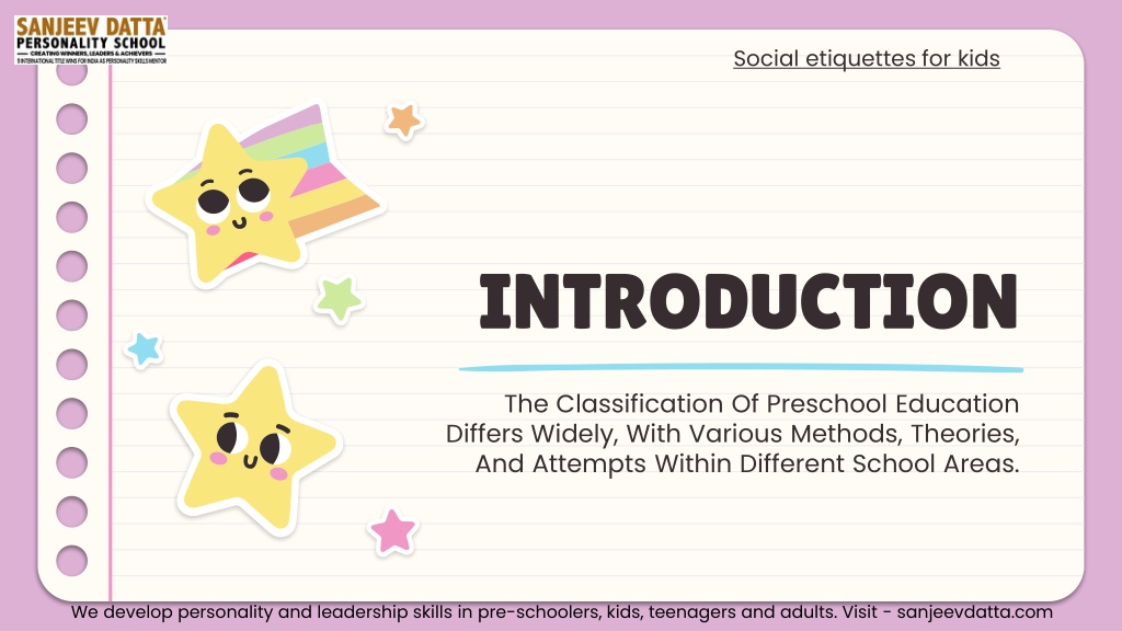 PPT - Why Preschool Education? PowerPoint Presentation, free download ...