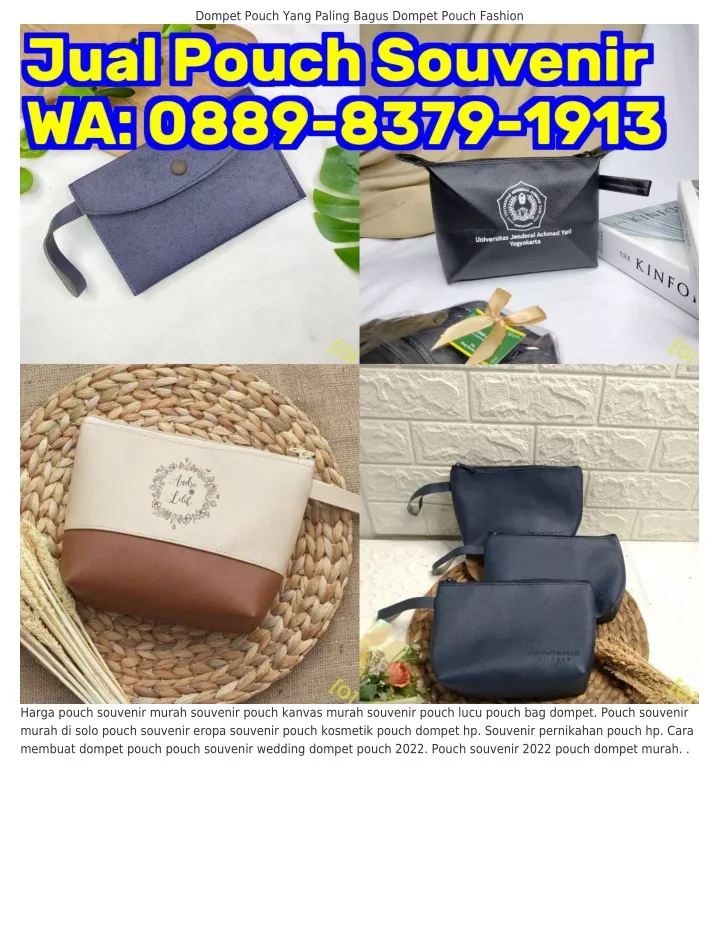 PPT - ౦88ᑫ-8ᣮ7ᑫ-IᑫIᣮ (WA) Tas Pouch Souvenir Dompet Pouch 2022 ...