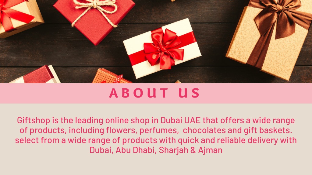 PPT - Luxury Online Gifts in Dubai From Giftshop PowerPoint ...