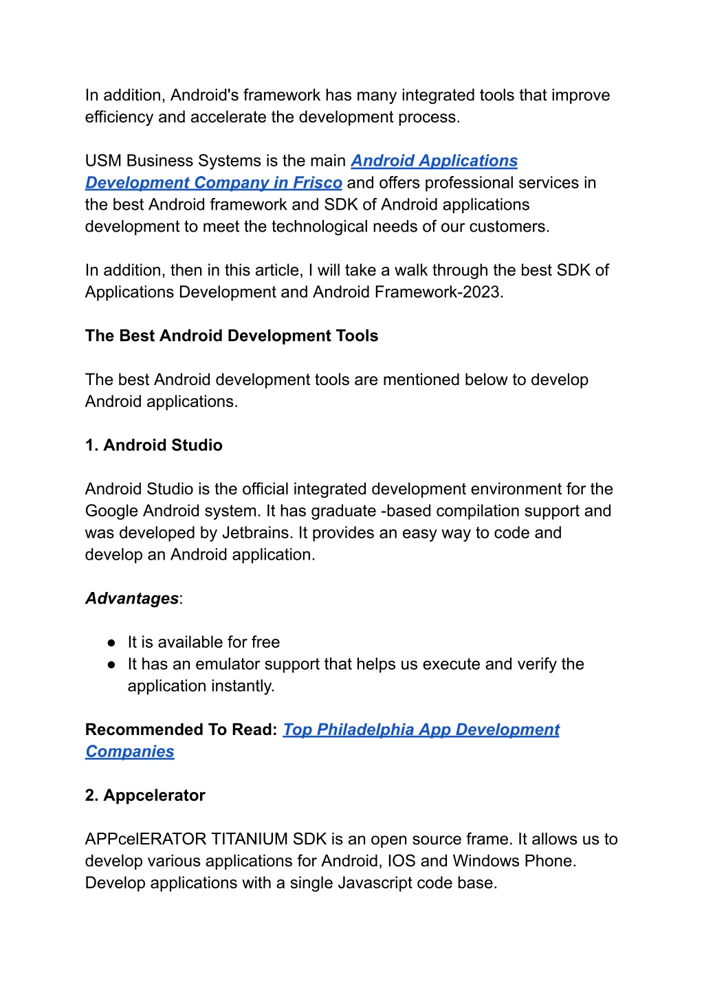 Ppt Best Android App Development Tools And Technologies In 2023