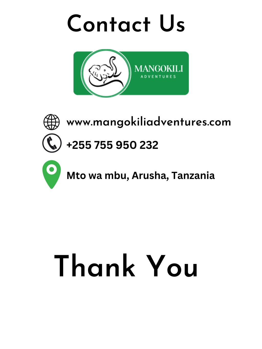 PPT - Discover the Natural Wonders of Tanzania with Mango Kili ...