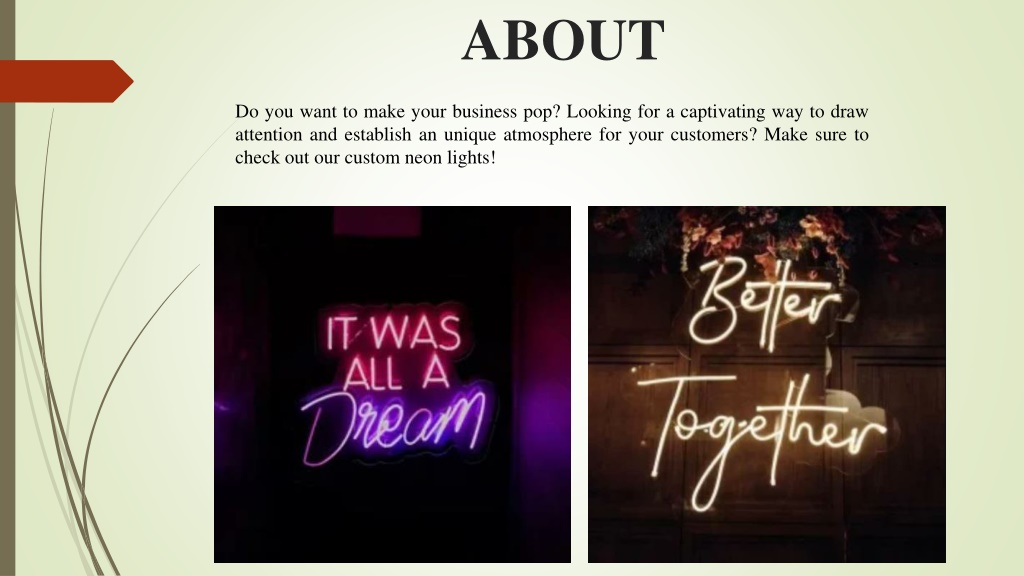 PPT - Custom Light Up Signs For Business Neonthis.com PowerPoint ...