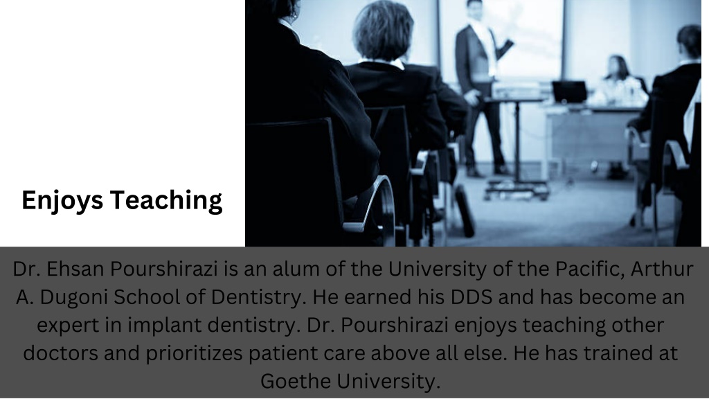 PPT - Dr. Ehsan Pourshirazi | Expert in Dental Implants PowerPoint ...