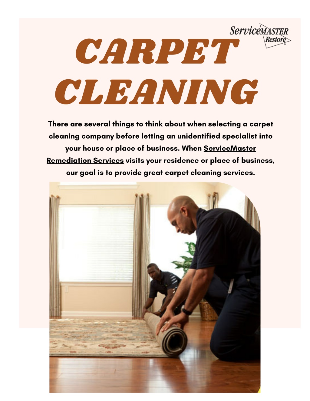 PPT - Carpet cleaning service provider | Service Master PowerPoint ...