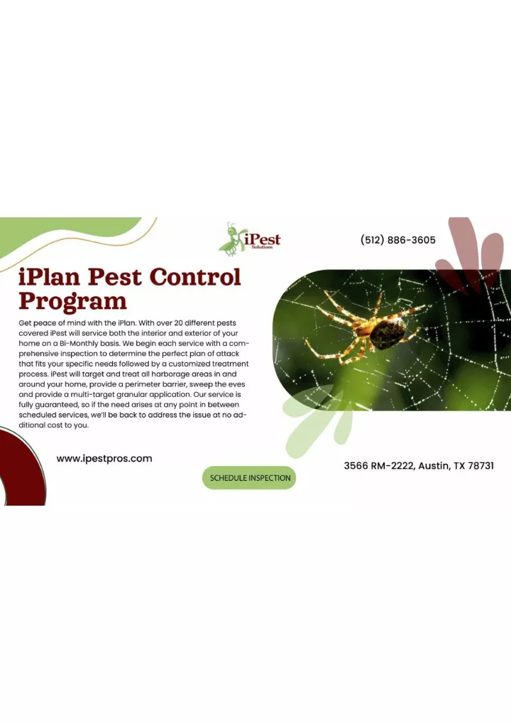 PPT - iPlan Pest Control Program - Ipest pros PowerPoint Presentation ...