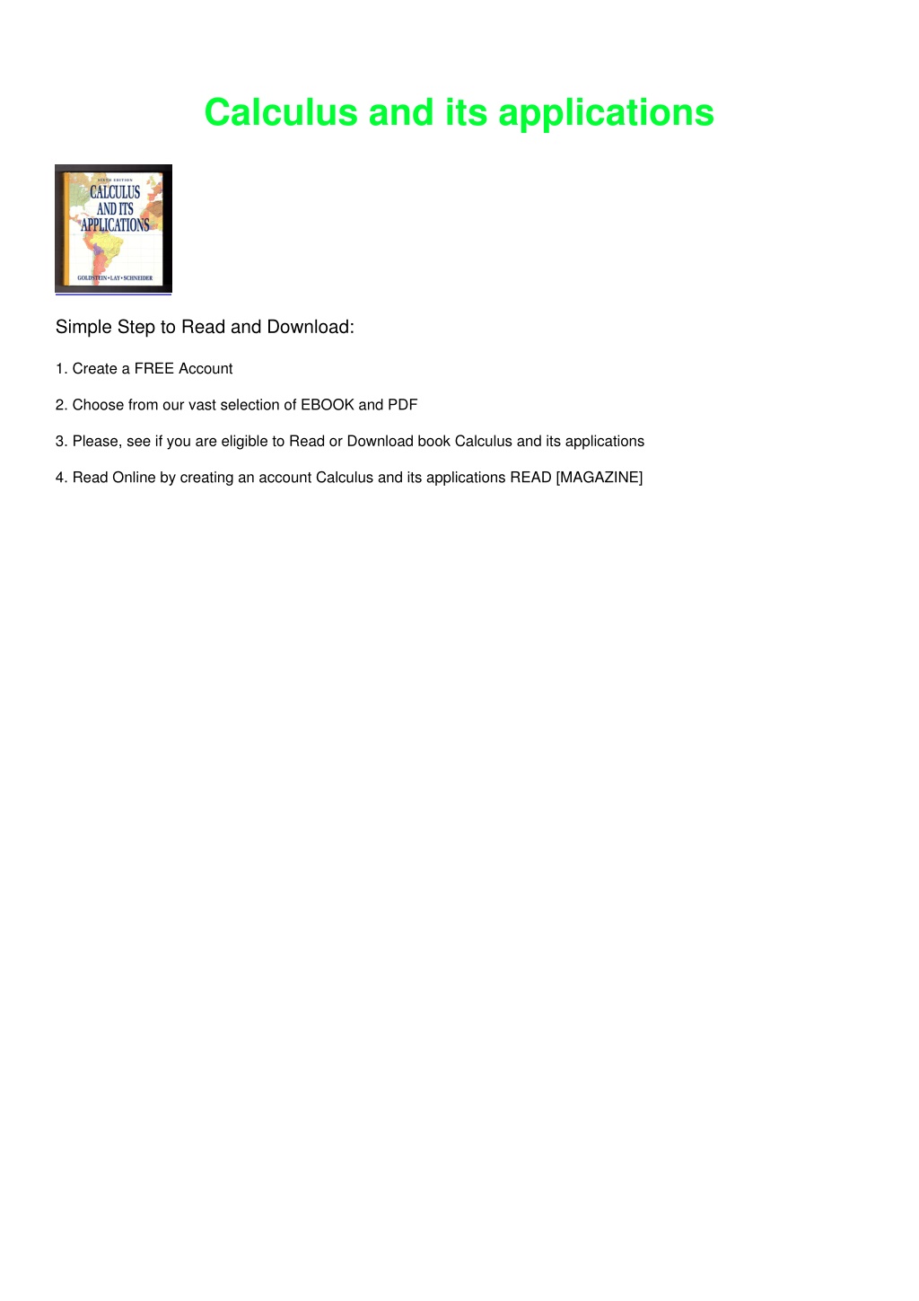PPT - _PDF_ Calculus and its applications PowerPoint Presentation, free ... PPT - _PDF_ Calculus and its applications PowerPoint Presentation, free ...