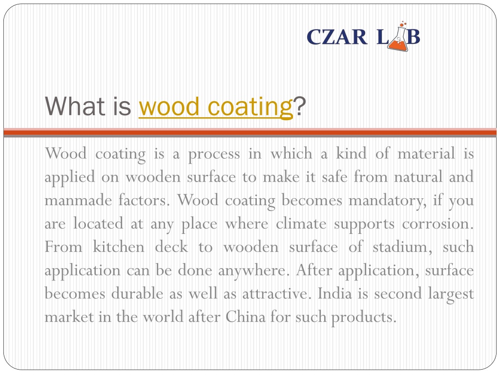 PPT - Wood Coatings Bangalore, Mumbai, Chennai, Kolkata, Delhi ...