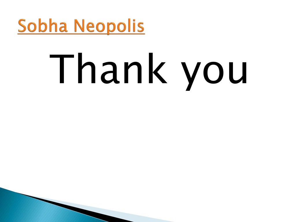 PPT - Sobha Neopolis PowerPoint Presentation, free download - ID:12021272