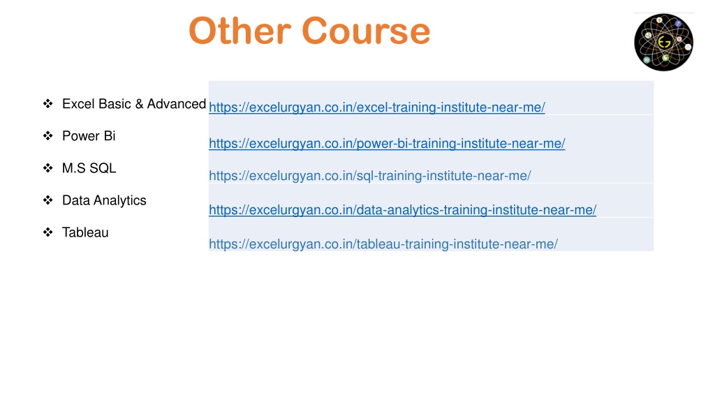 PPT - Power BI Training in Hyderabad - Power Bi Online Training - Excel ... PPT - Power BI Training in Hyderabad - Power Bi Online Training - Excel ...