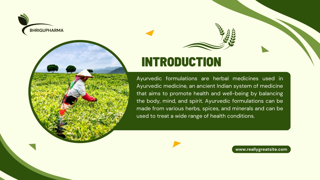 PPT - _Discover the Purest Ayurvedic Formulations from Haryana's Top ...