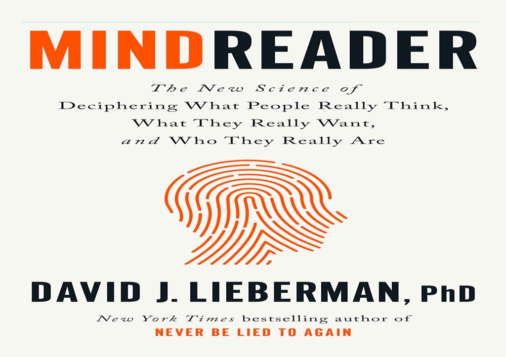 PPT - PDF Mindreader: The New Science of Deciphering What People Really ...