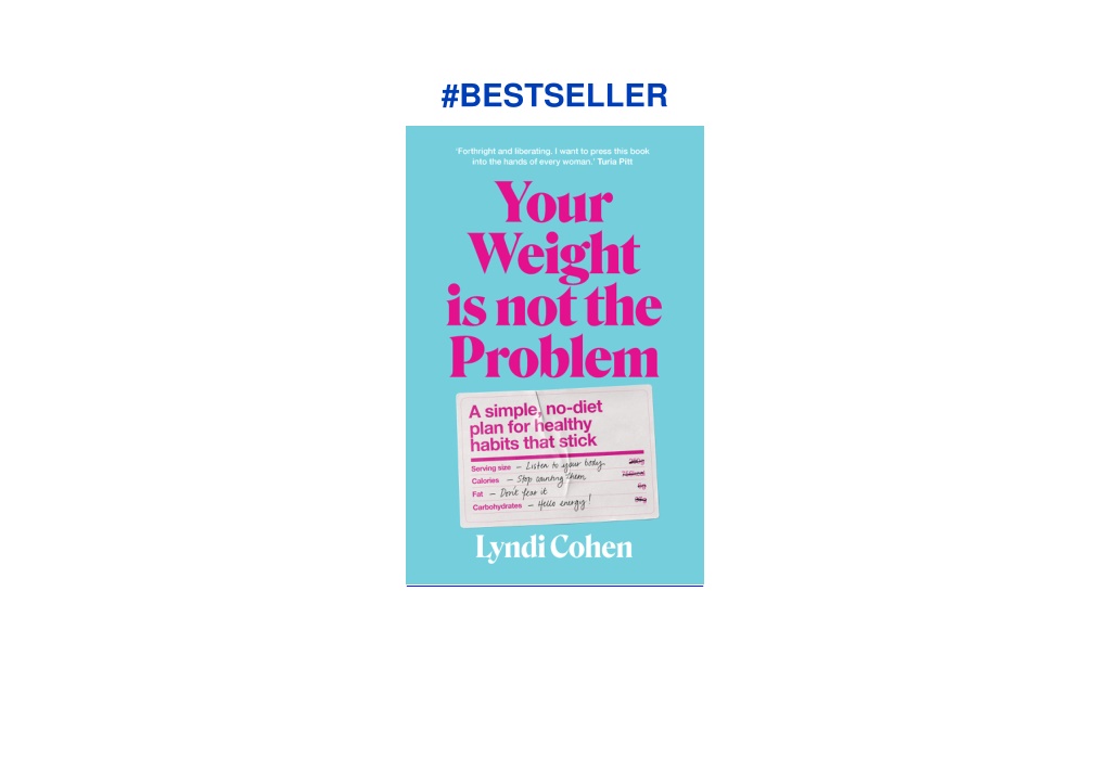 PPT - [PDF] Your Weight Is Not the Problem: A simple, no-diet plan for ...